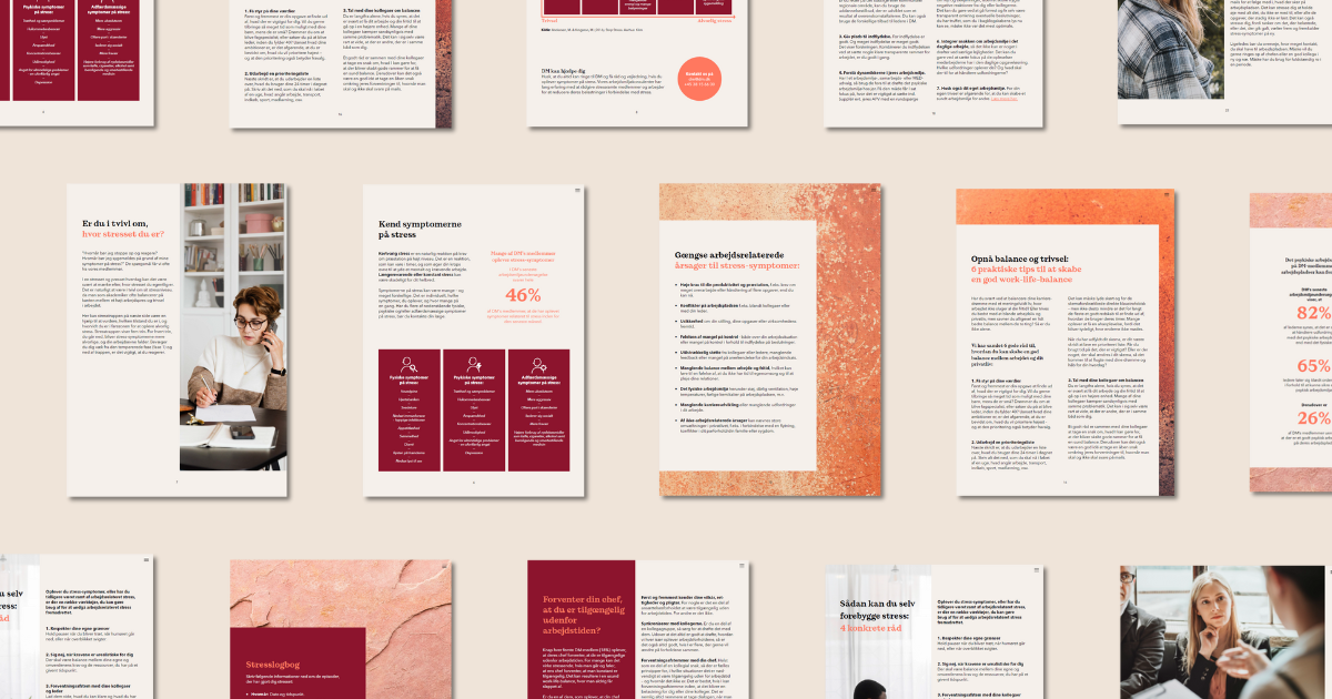 Stress | Læs DM's guide om forebyggelse og håndtering af stress - DM